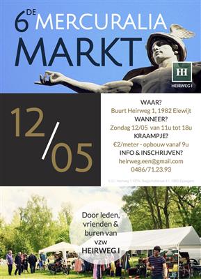 Rommelmarkten.be - MERCURALIA MARKT te Elewijt